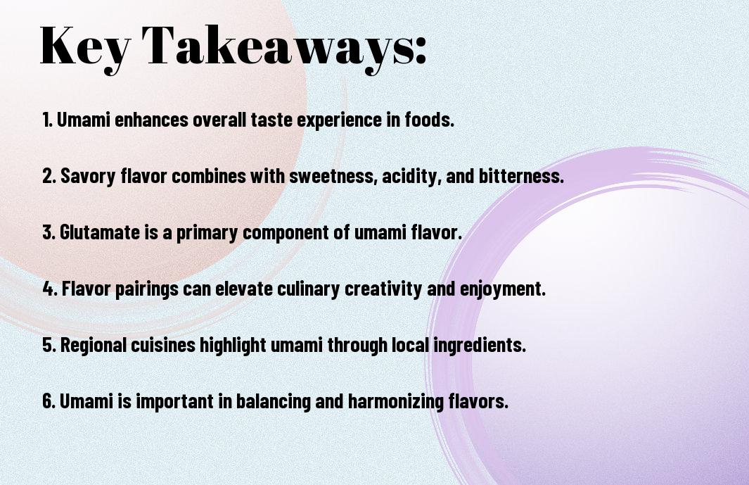 The Science Behind Umami and Flavor Pairing - Same O